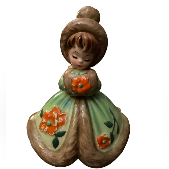 Josef Originals | Accents | Rare Vintage Josef Originals Girl In Winter ...